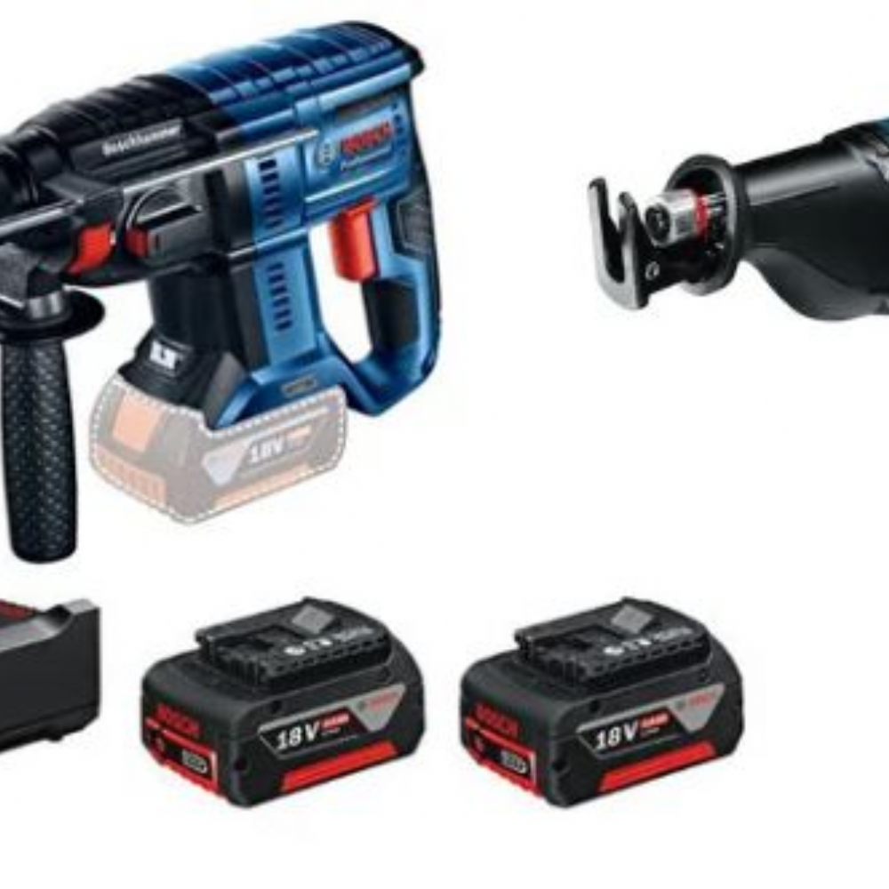 Bosch Gbh 180-Li Kırıcı Delici + Bosch Professional Gsa V-Li 2x40Ah ...