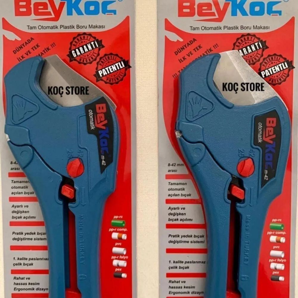 Plastik Pvc Pprc Boru Kesme Makası 2 Adet - homelife.com.tr